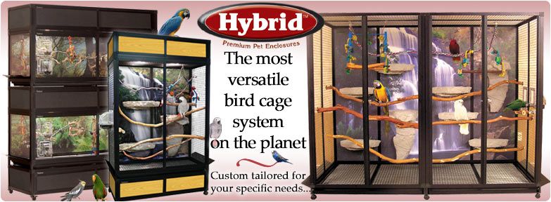 Hybrid Bird Cages & Enclosures