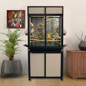 HB14 Bird Cage 36"H x 36"L x 24"D H2 - Custom Cages